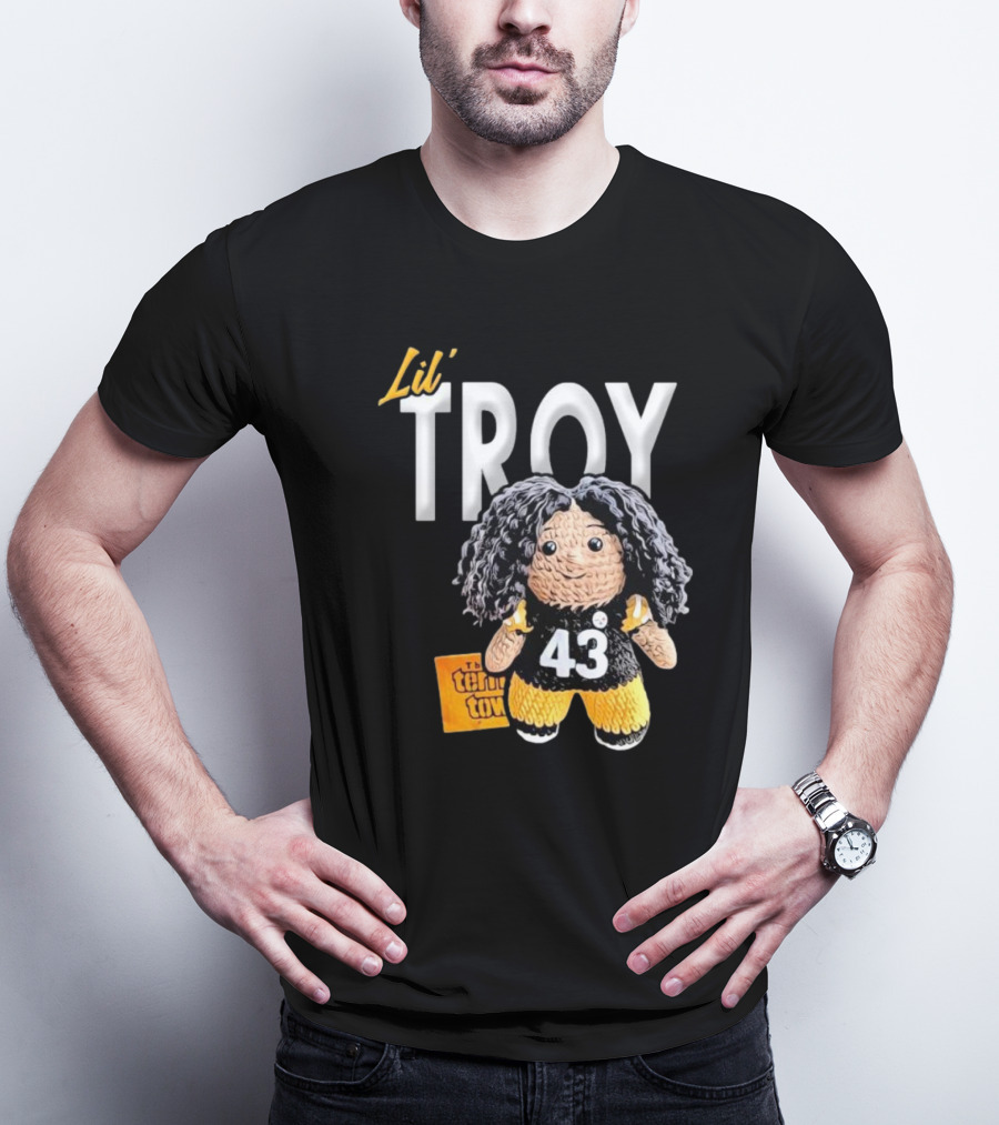 Lil’ Troy 43 Pittsburgh Steelers Terrible Towel T-Shirt