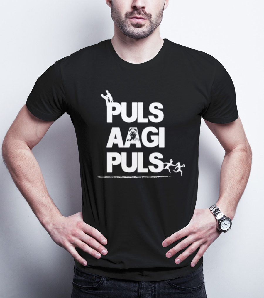 Puls Aagi Puls Running Adventure With Characters T-Shirt