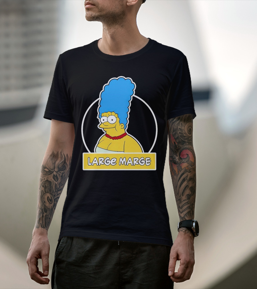 Large Marge Cartoon Character Design Justin Danger Nunley T-Shirt