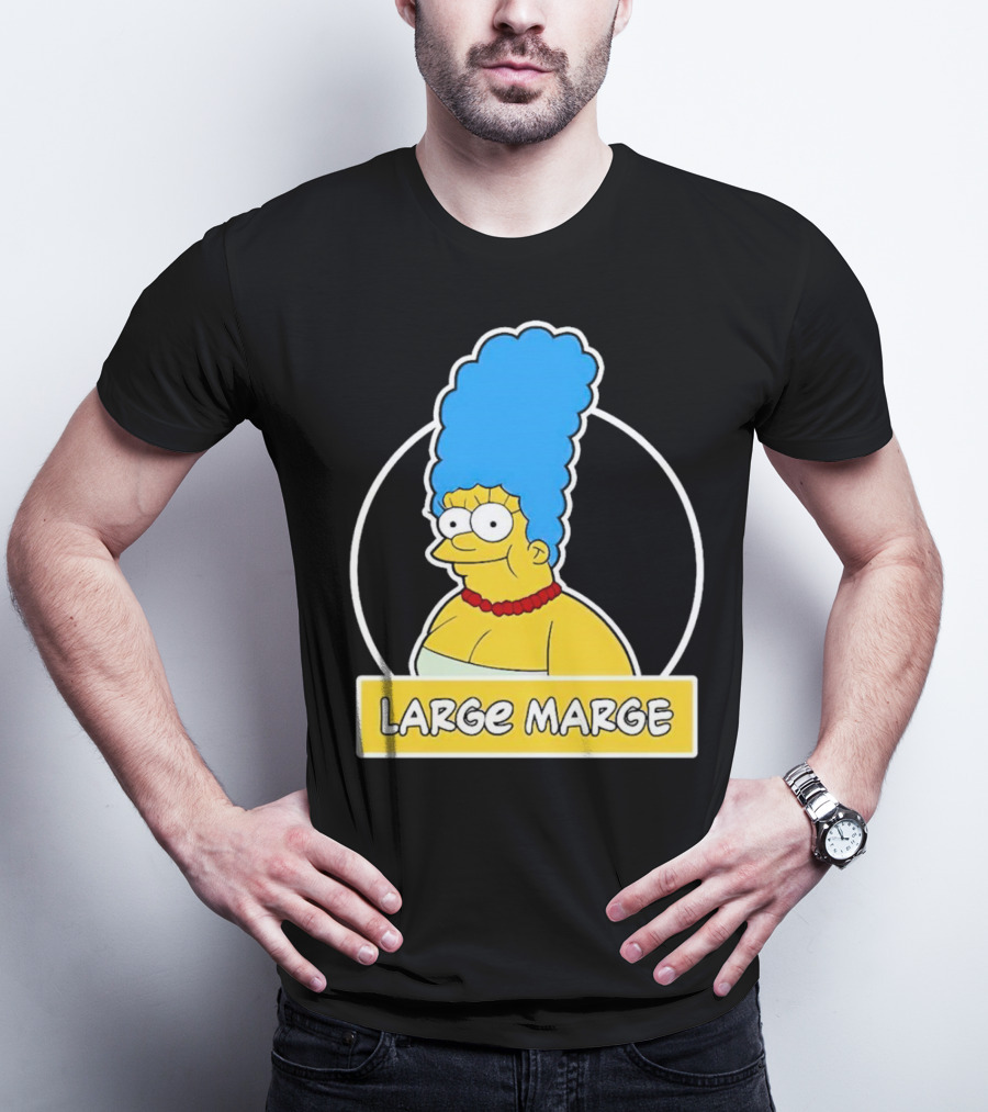 Large Marge Cartoon Character Design Justin Danger Nunley T-Shirt