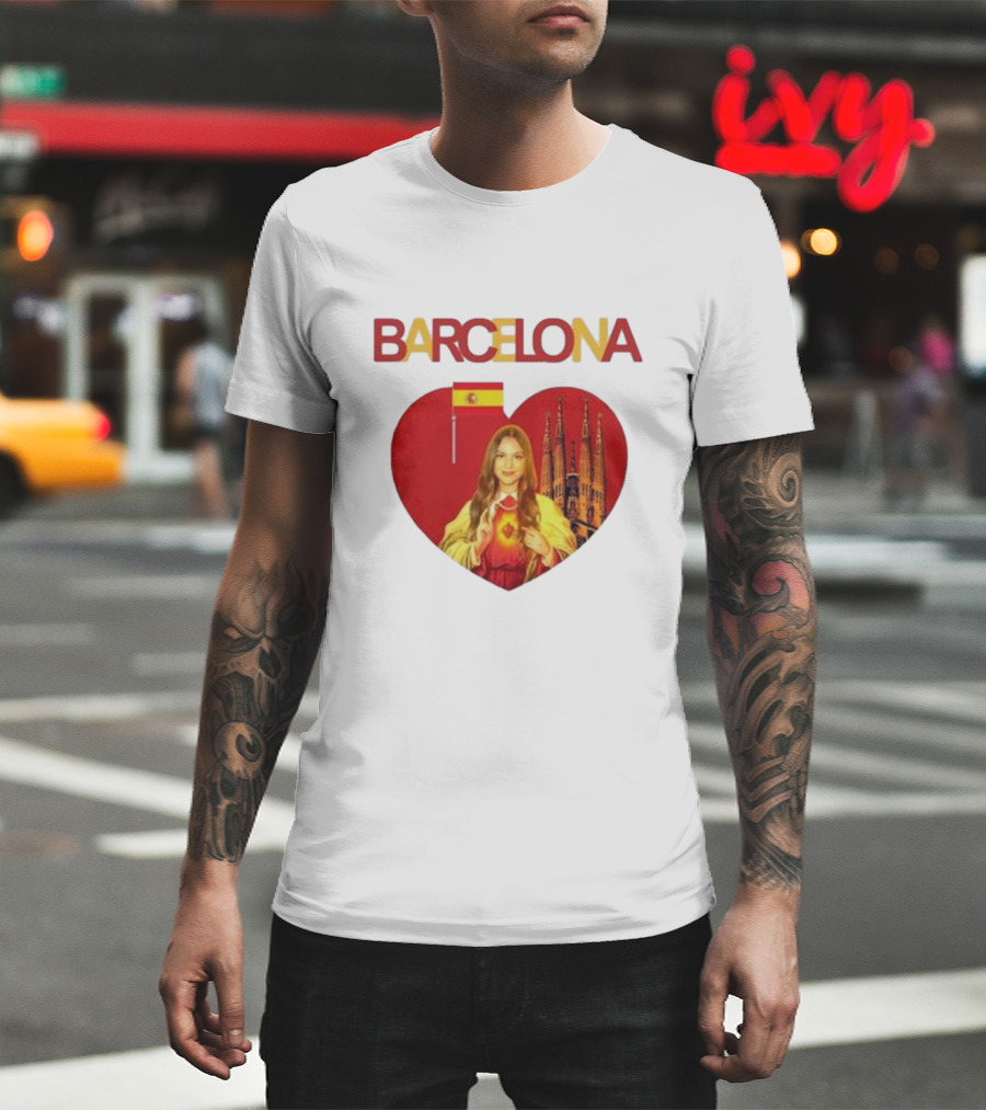 Barcelona Olivia Rodrigo Jesus Spain Iconic T-Shirt