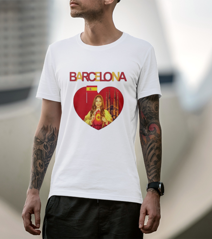 Barcelona Olivia Rodrigo Jesus Spain Iconic T-Shirt