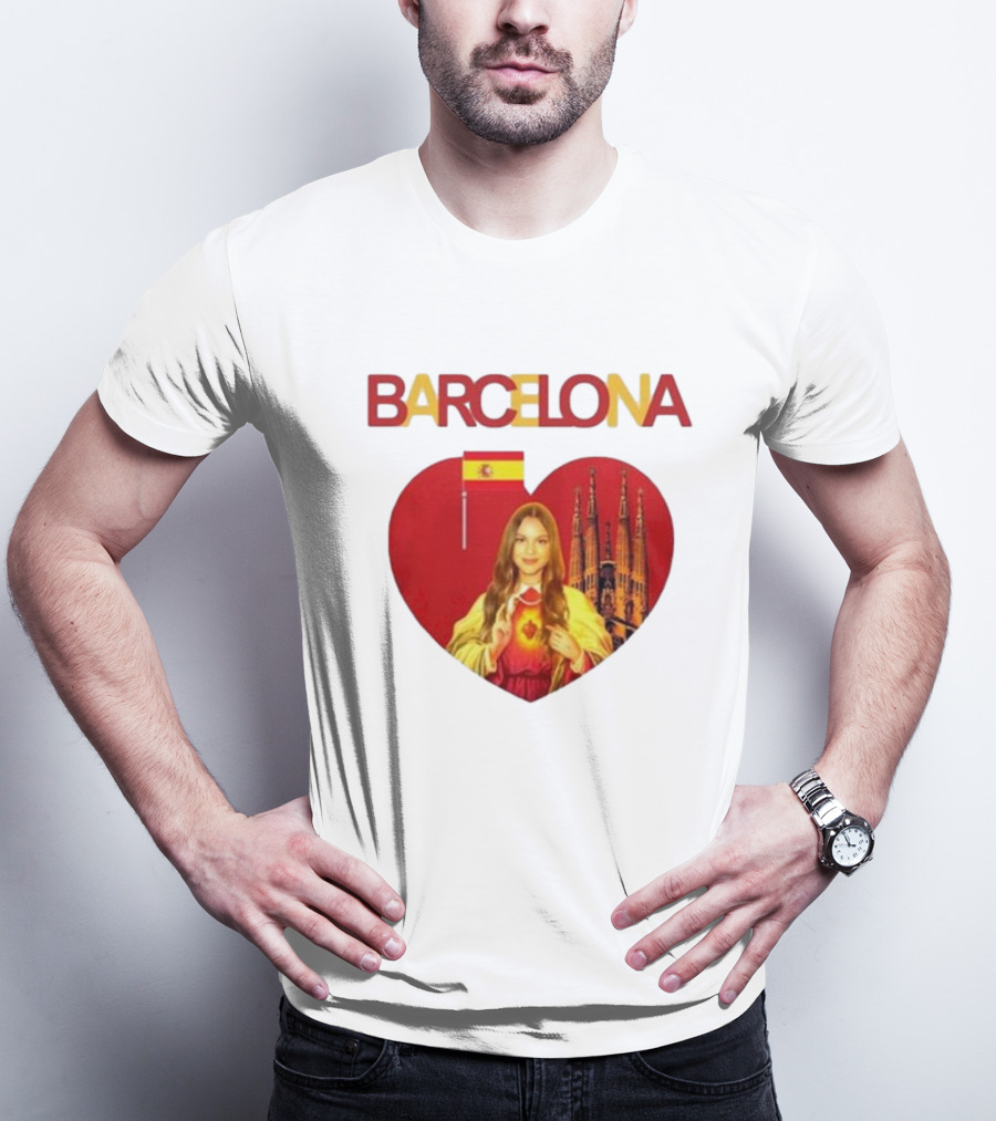 Barcelona Olivia Rodrigo Jesus Spain Iconic T-Shirt