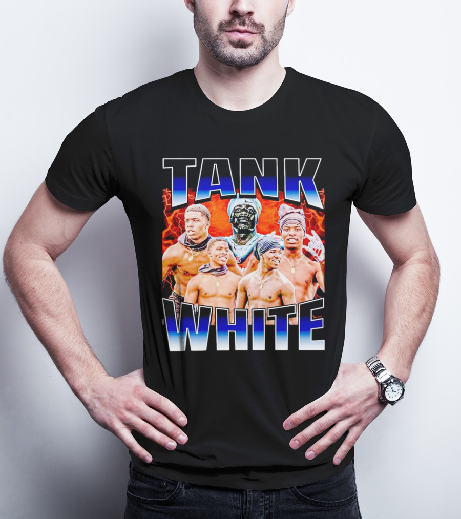 TANK WHITE Vintage Energy Group T-Shirt