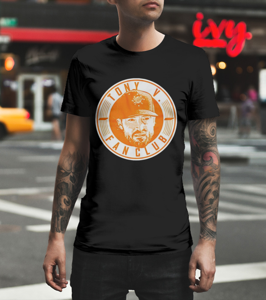Tony V. Fan Club Baseball Hat T-Shirt