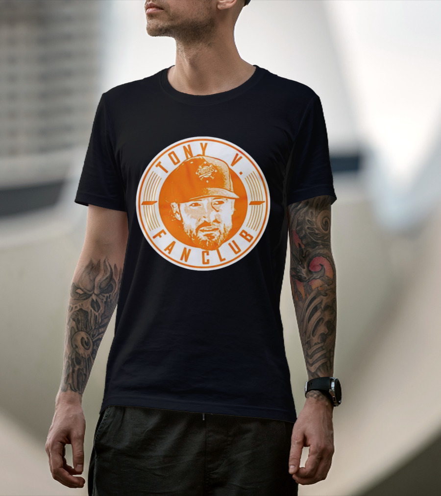 Tony V. Fan Club Baseball Hat T-Shirt