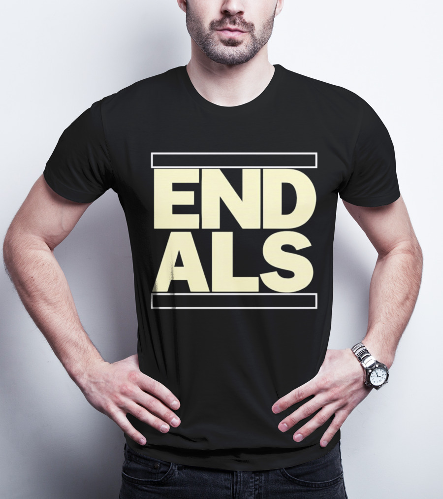 END ALS Torey Lovullo Wearing Awareness Campaign T-Shirt