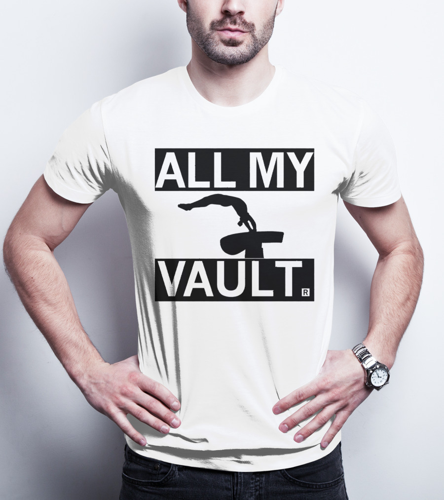 ALL MY VAULT Gymnastics T-Shirt