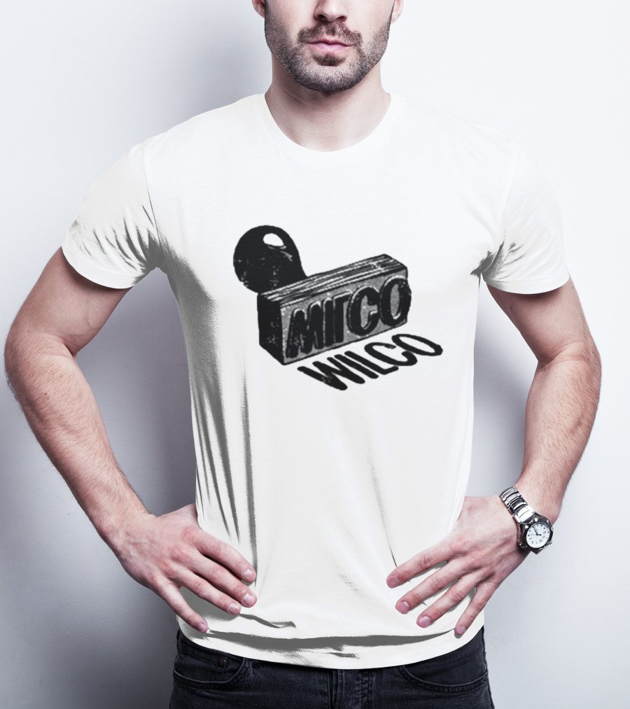 Wilco Band Logo Stamp Block T-Shirt