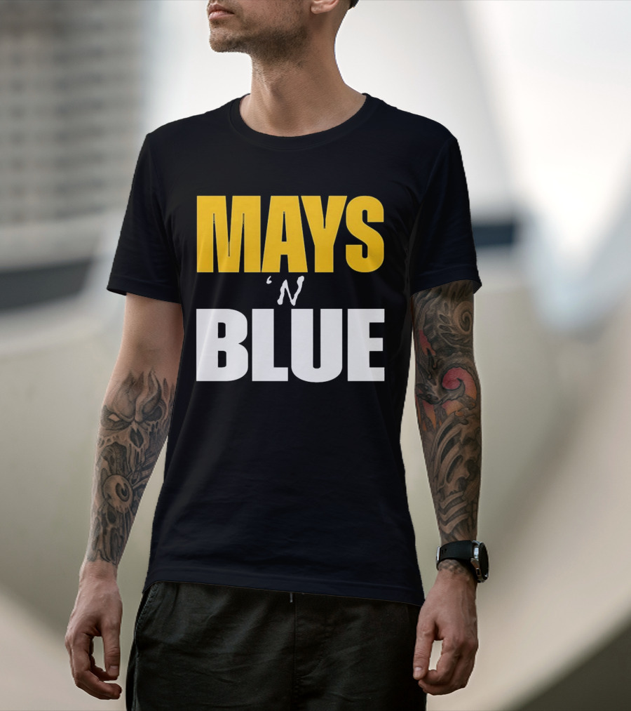 Mays ‘N Blue Michigan Wolverines T-Shirt