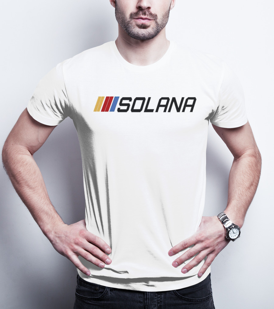 SOLANA Racing Stripes Iconic T-Shirt
