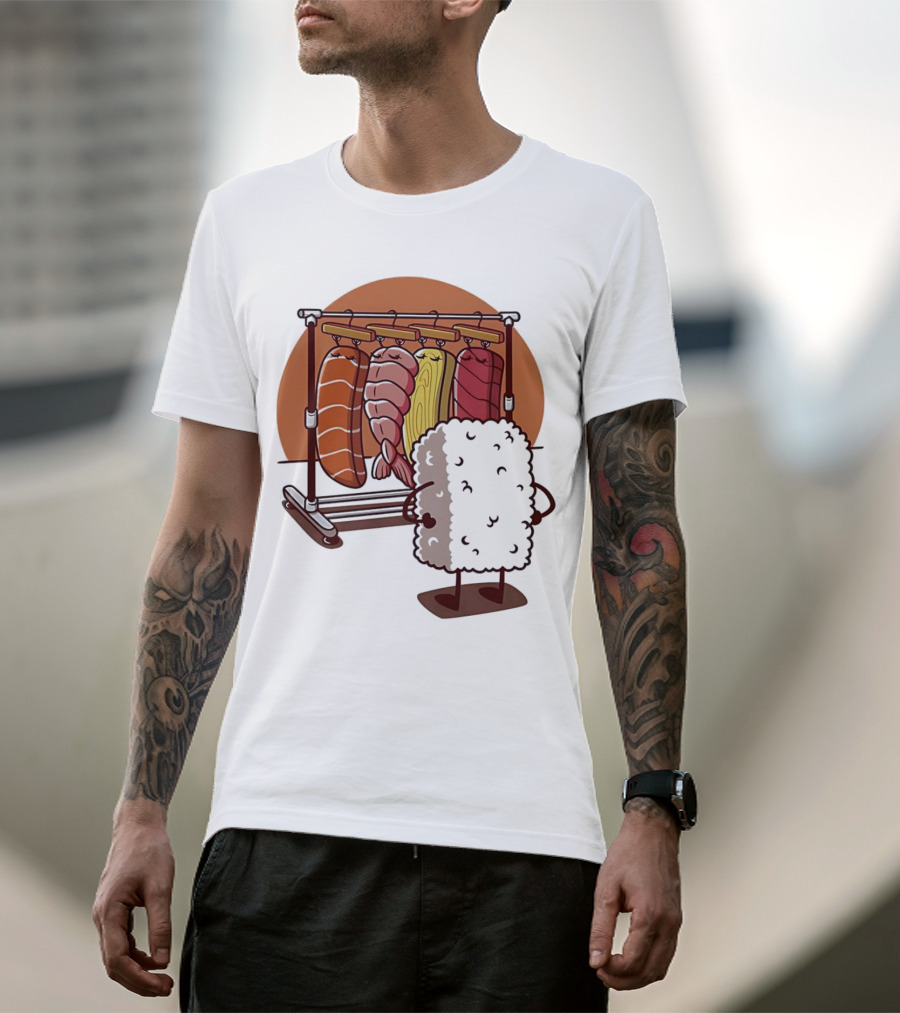 Sushi Wardrobe Nigiri Fashion Choices T-Shirt
