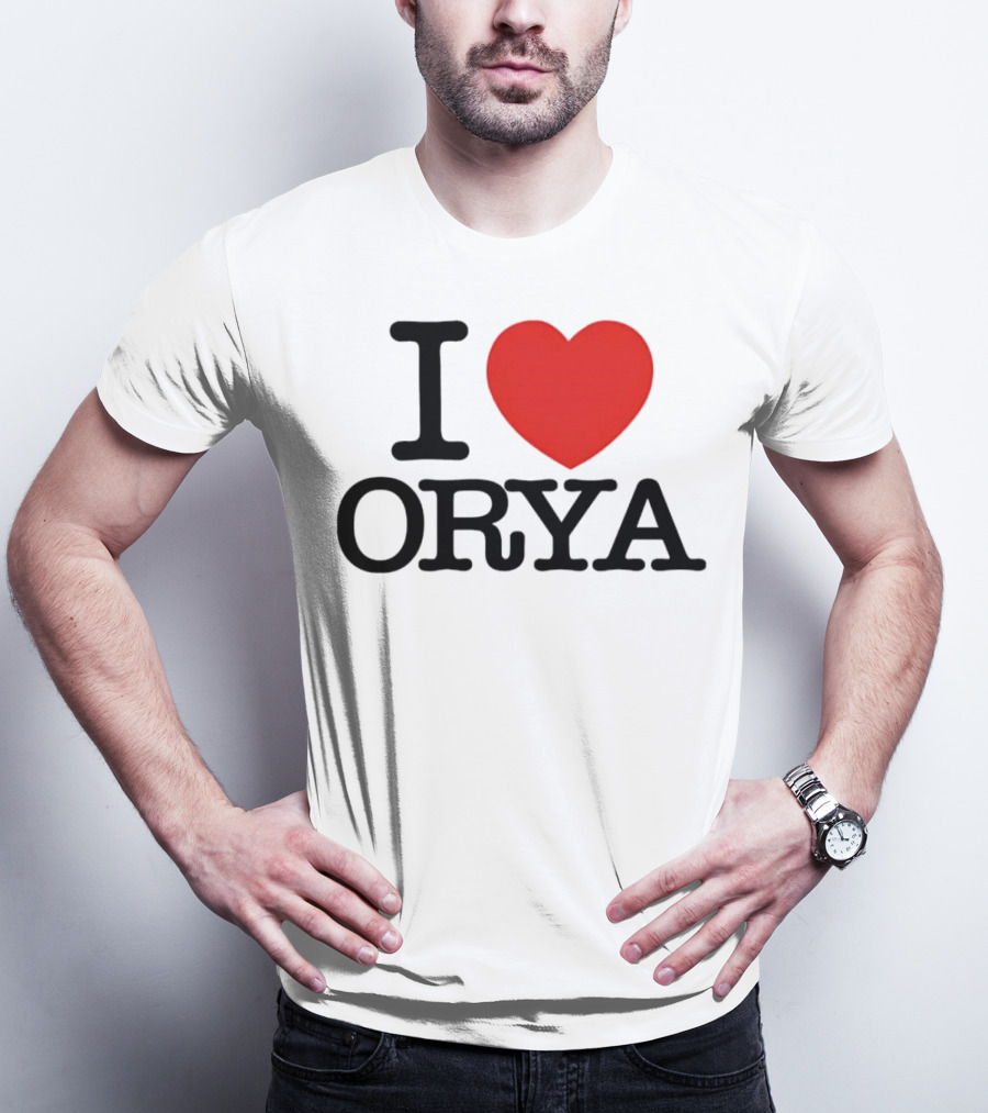 I Love ORYA Heart Icon T-Shirt