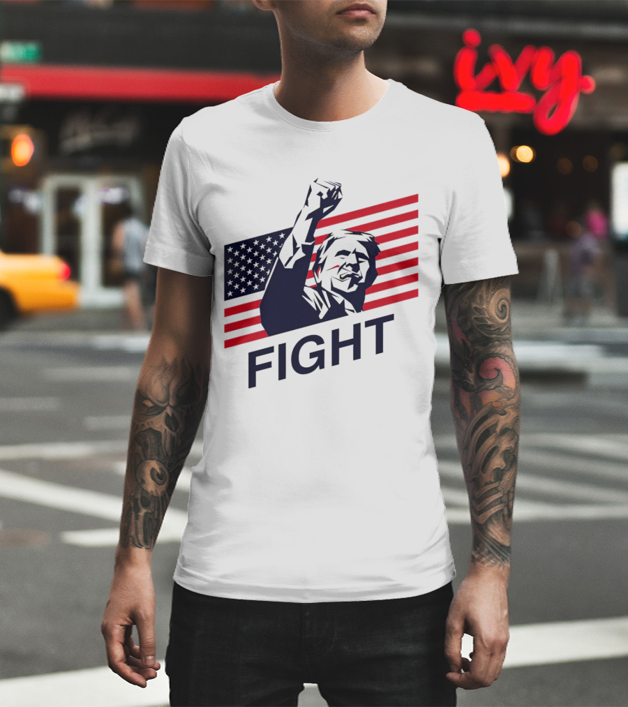 Fight American Flag Patriot T-Shirt