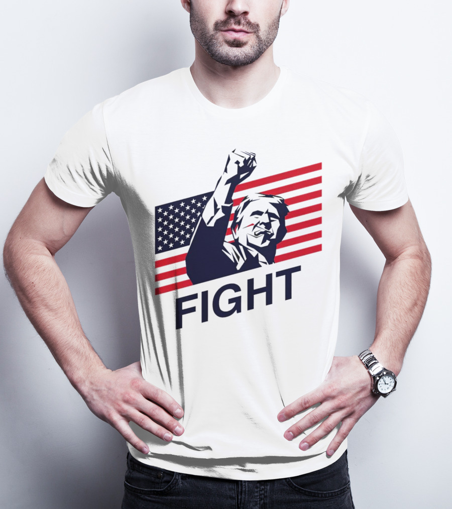 Fight American Flag Patriot T-Shirt