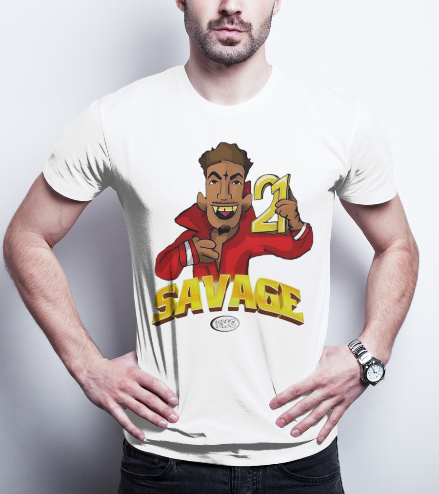 Savage 21 PWC Cartoon Character T-Shirt