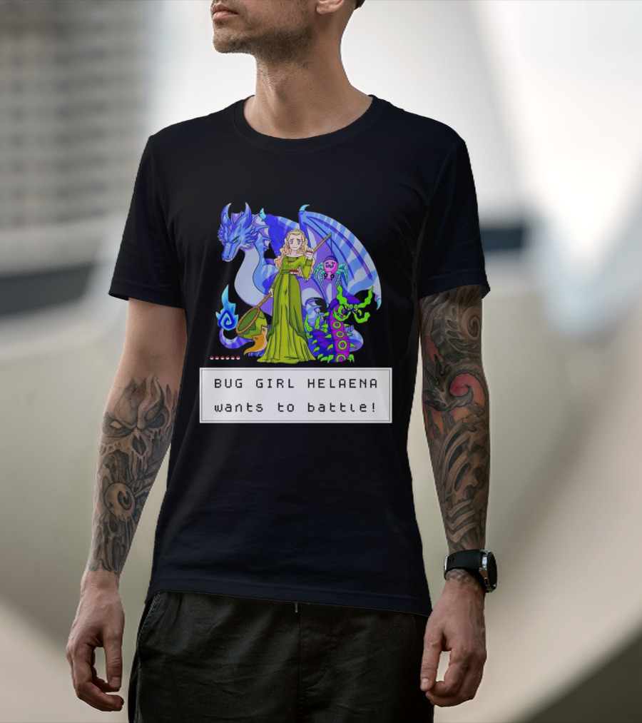 Bug Girl Helaena With Dragon And Insects Wants To Battle T-Shirt