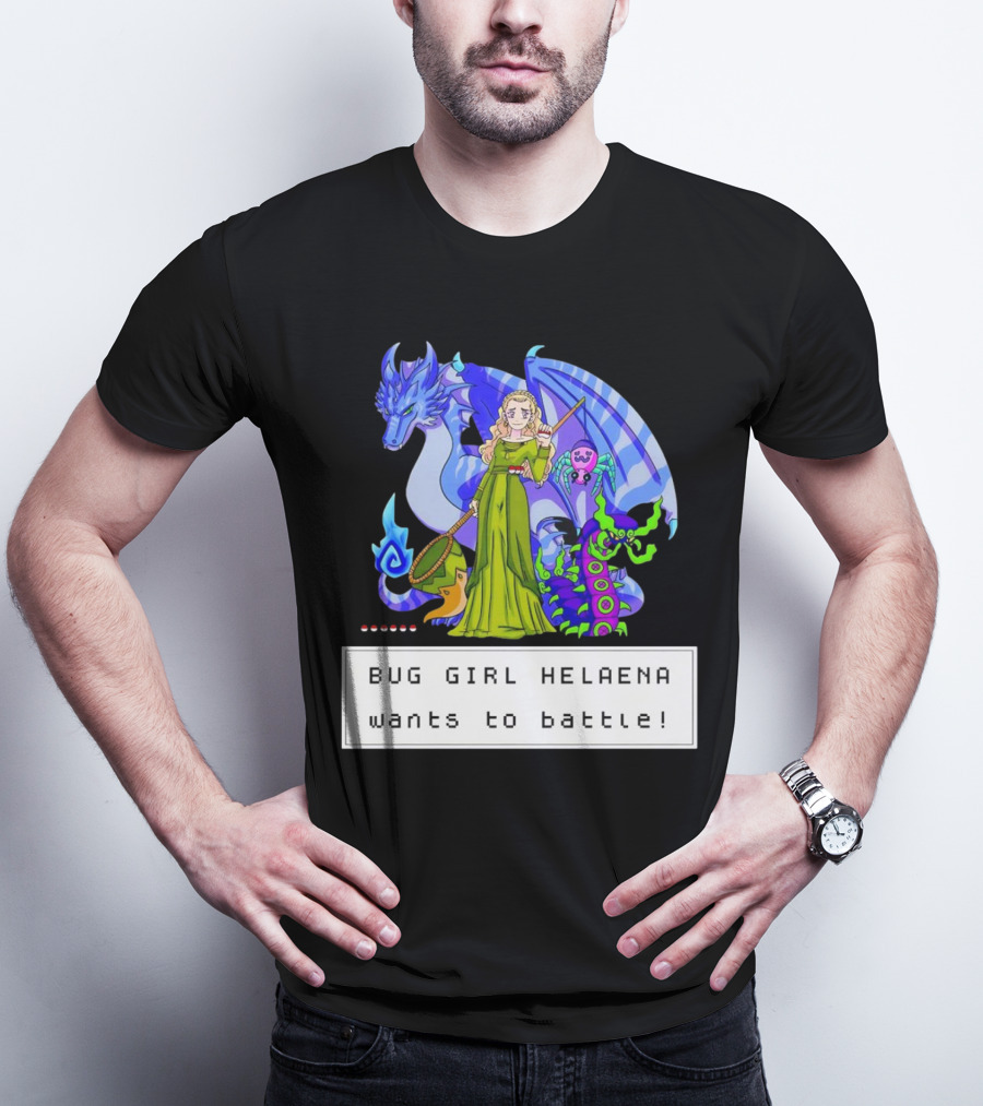 Bug Girl Helaena With Dragon And Insects Wants To Battle T-Shirt