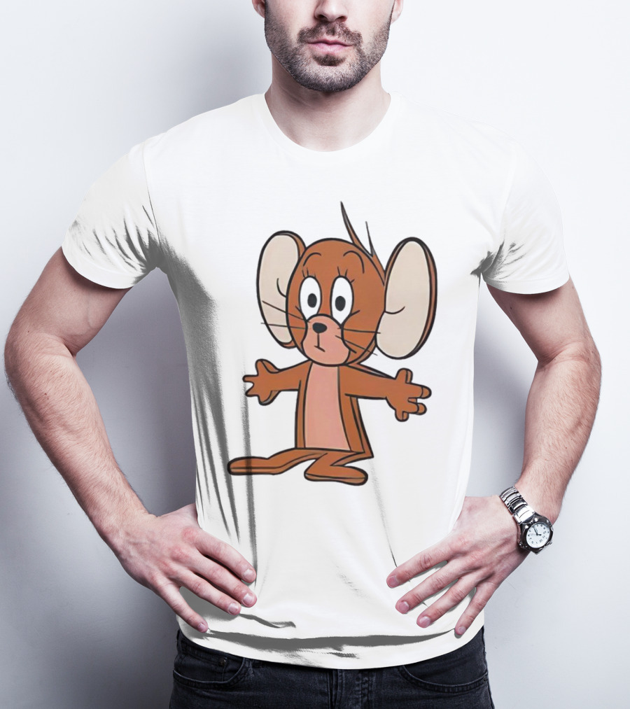 Hanna Barbera Tom And Jerry Jerry Iconic Character T-Shirt