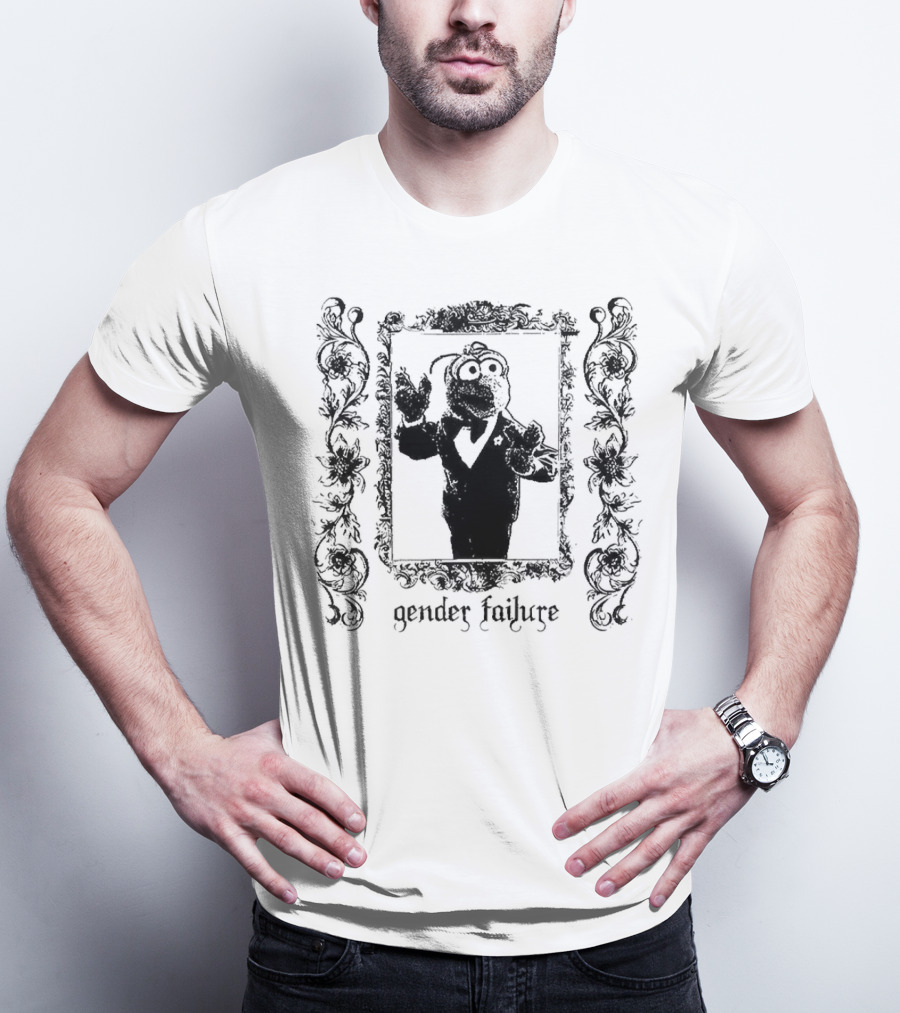 Silas Denver Gender Failure Gonzo Elegant Frame T-Shirt
