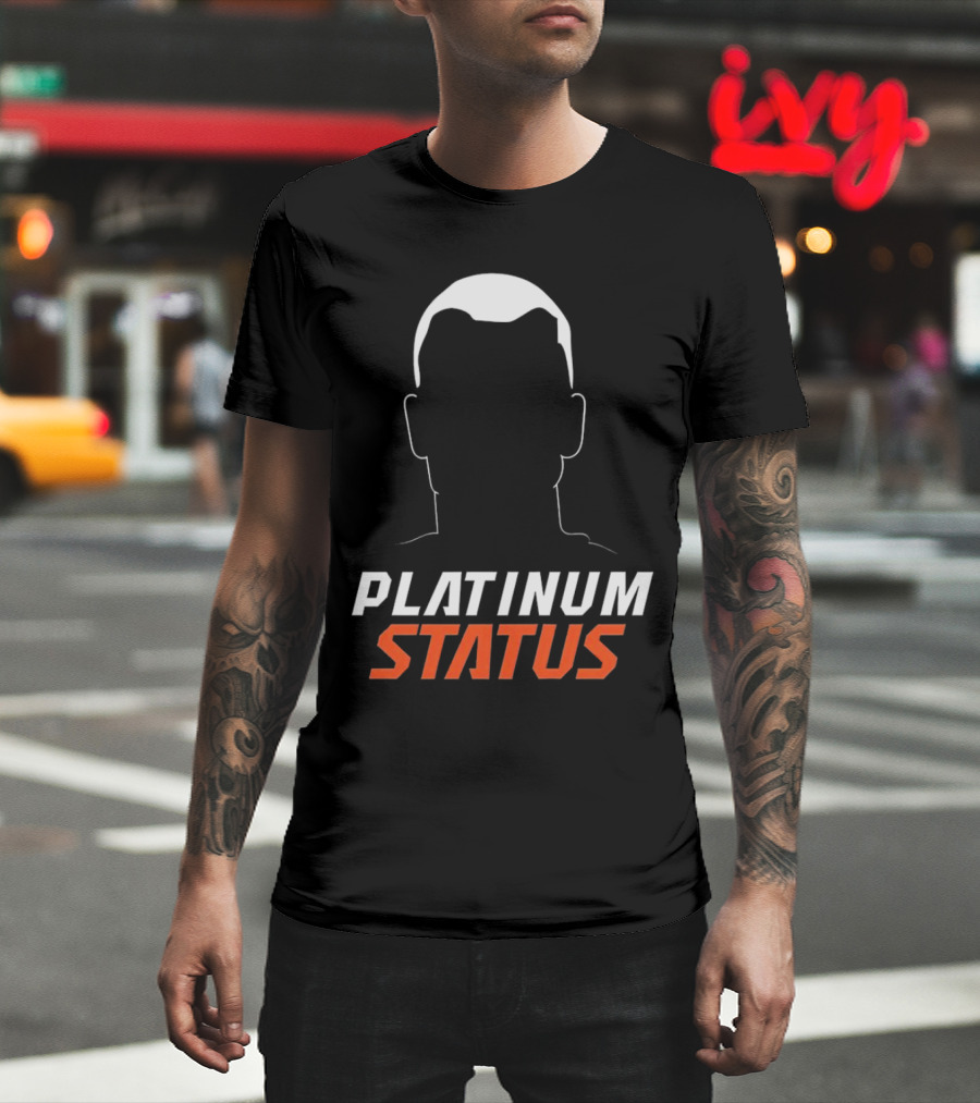 Platinum Status Joe Burrow T-Shirt