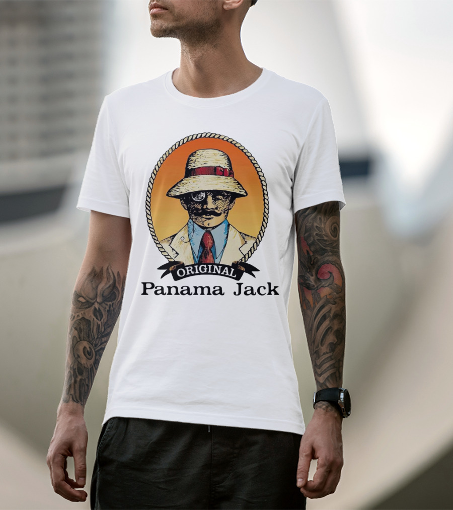 Original Panama Jack Sunset Rope Vintage Gentleman T-Shirt