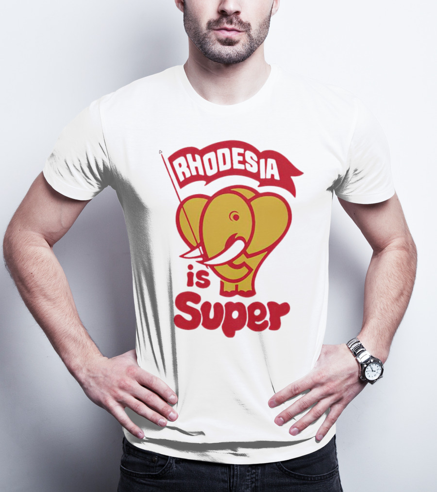 Rhodesia Is Super Elephant T-Shirt