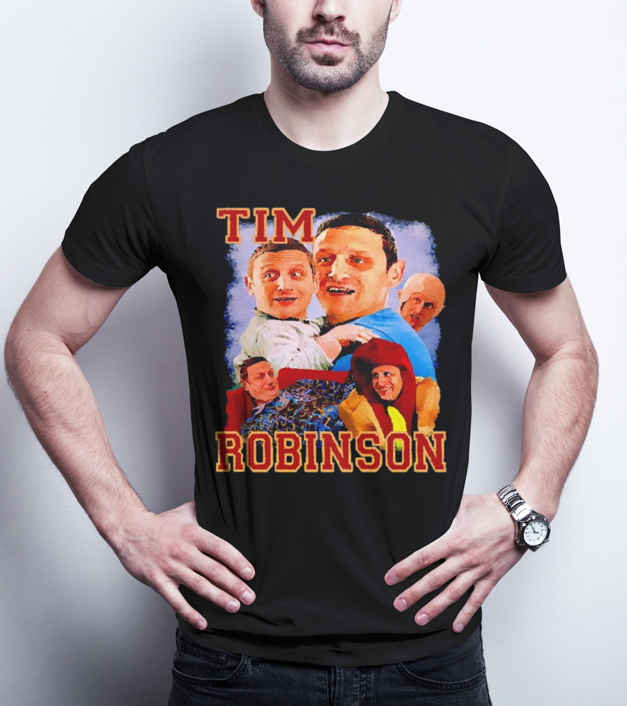 Tim Robinson Sketch Characters Collage T-Shirt