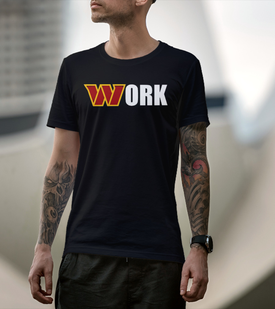 Dan Quinn Commanders Work Iconic Team Inspired T-Shirt