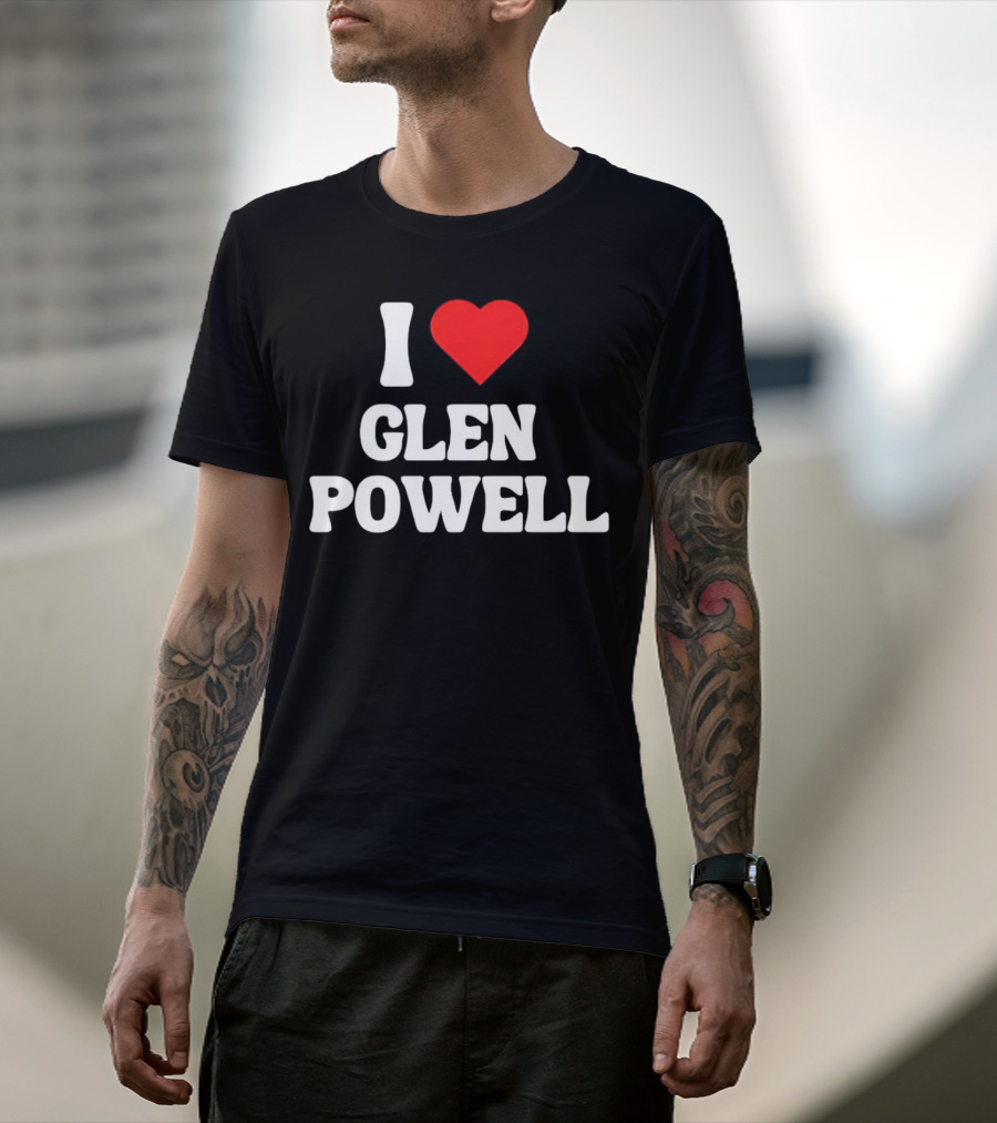 I Heart Glen Powell T-Shirt