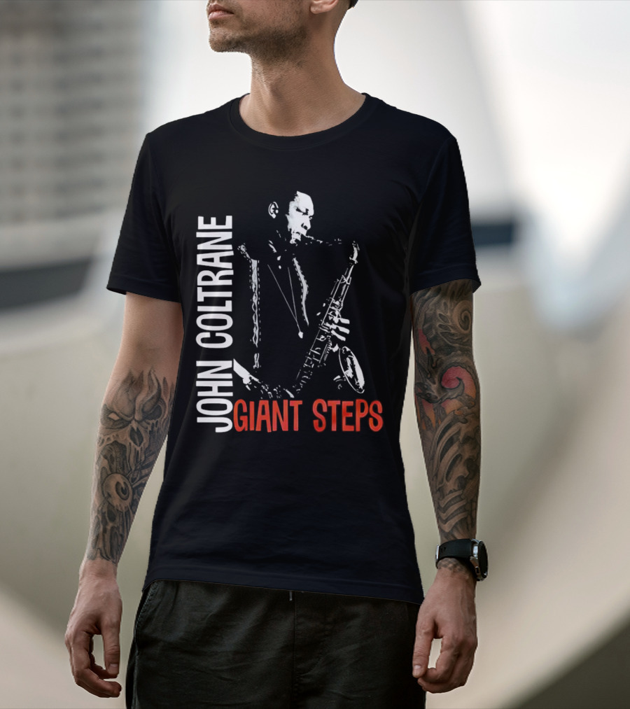 John Coltrane Giant Steps Saxophone Player T-Shirt