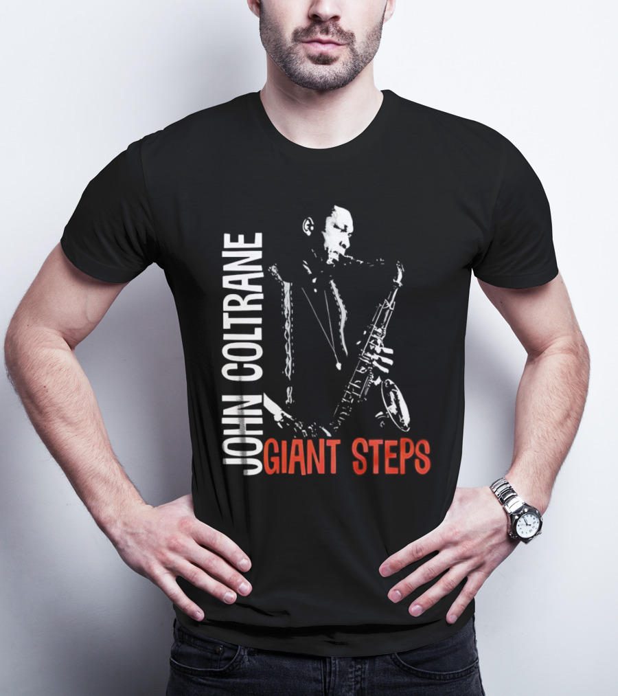 John Coltrane Giant Steps Saxophone Player T-Shirt