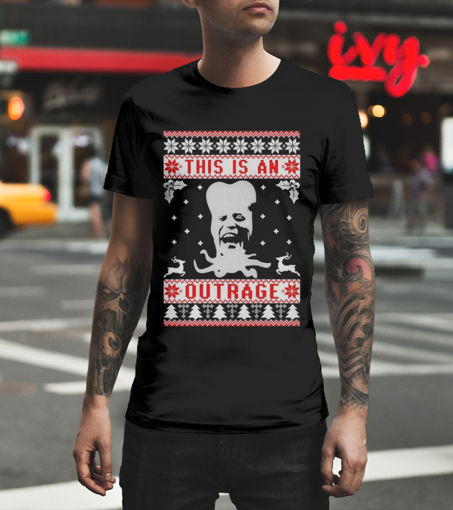 This Is An Outrage The Mighty Boosh Ugly T-Shirt