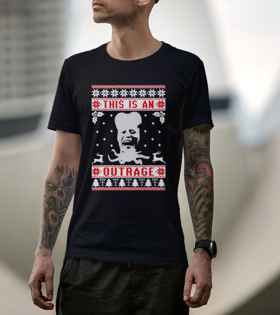 This Is An Outrage The Mighty Boosh Ugly T-Shirt