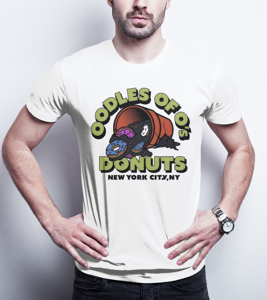 Oodles Of O's Donuts New York City NY T-Shirt