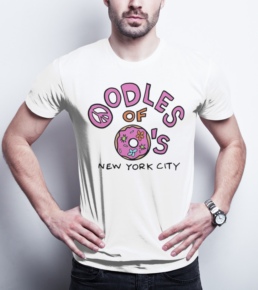Oodles Of O’s Peace Donut New York City T-Shirt