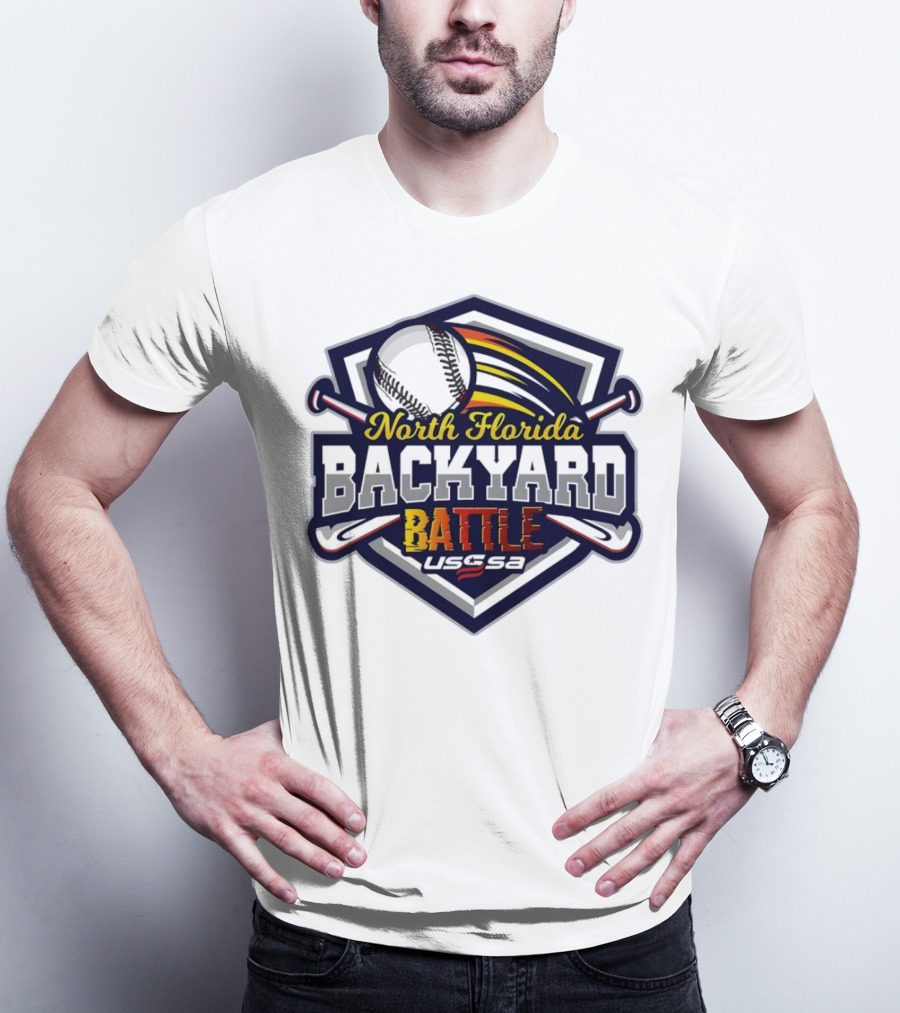 North Florida Backyard Battle Baseball USSSA T-Shirt