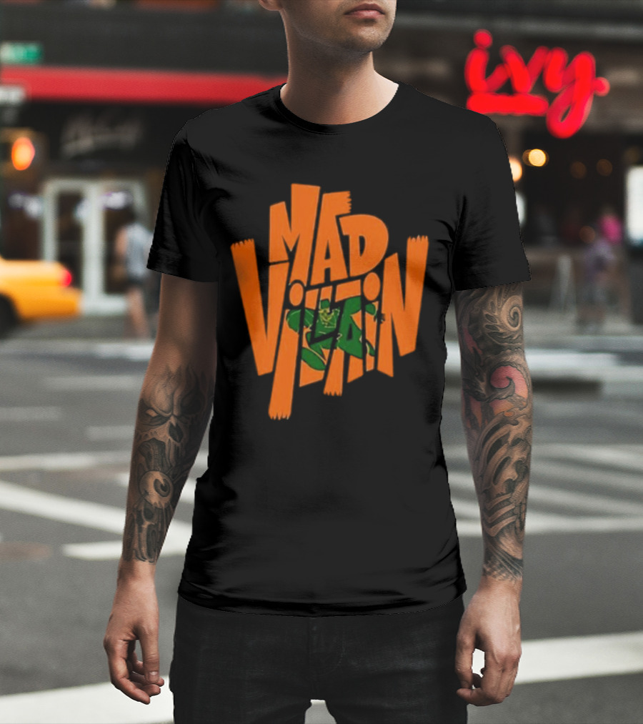 MADVILLAIN Comic Style Villain T-Shirt