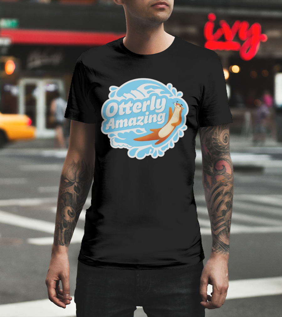 Otterly Amazing Otter Waves T-Shirt