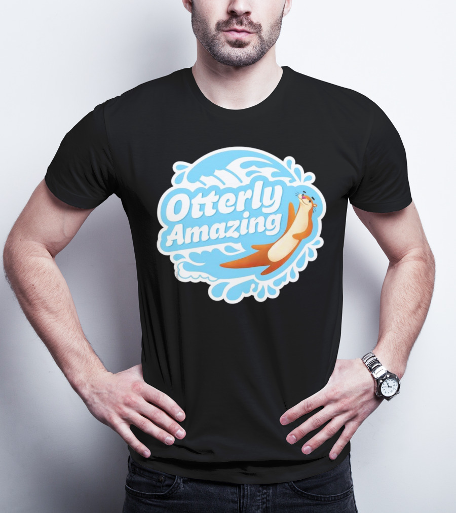 Otterly Amazing Otter Waves T-Shirt