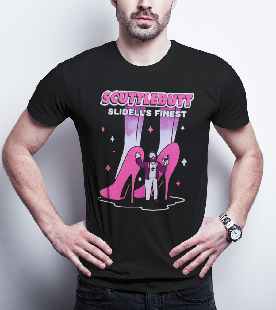 Scuttlebutt Slidell's Finest High Heels And Cocktail Character T-Shirt