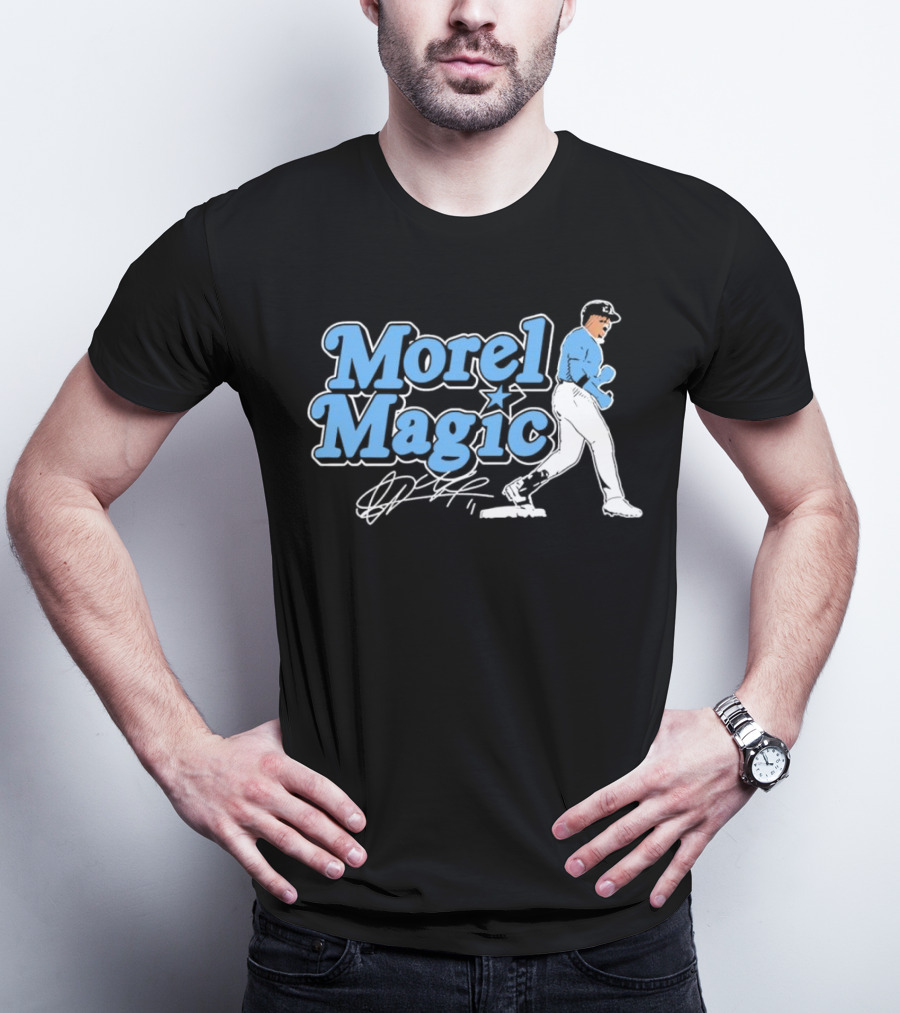 Morel Magic Christopher Morel Tampa Bay Rays Signature T-Shirt