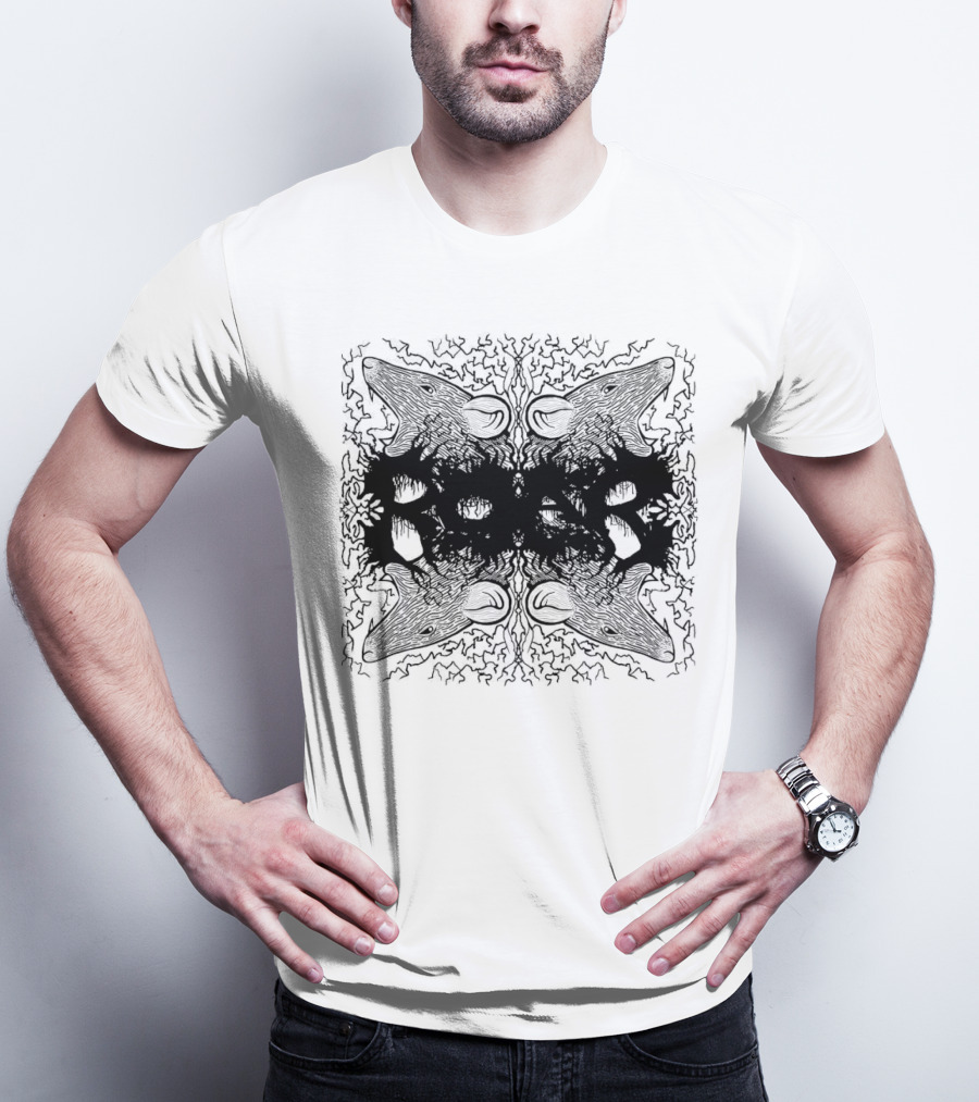 Rat King Mirror Rats Symmetrical T-Shirt