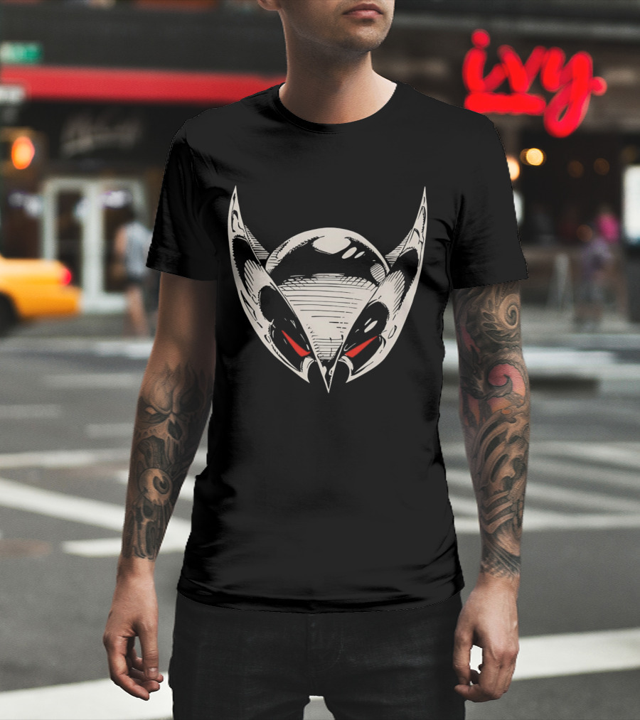 Shadowhawk Comic Mask T-Shirt