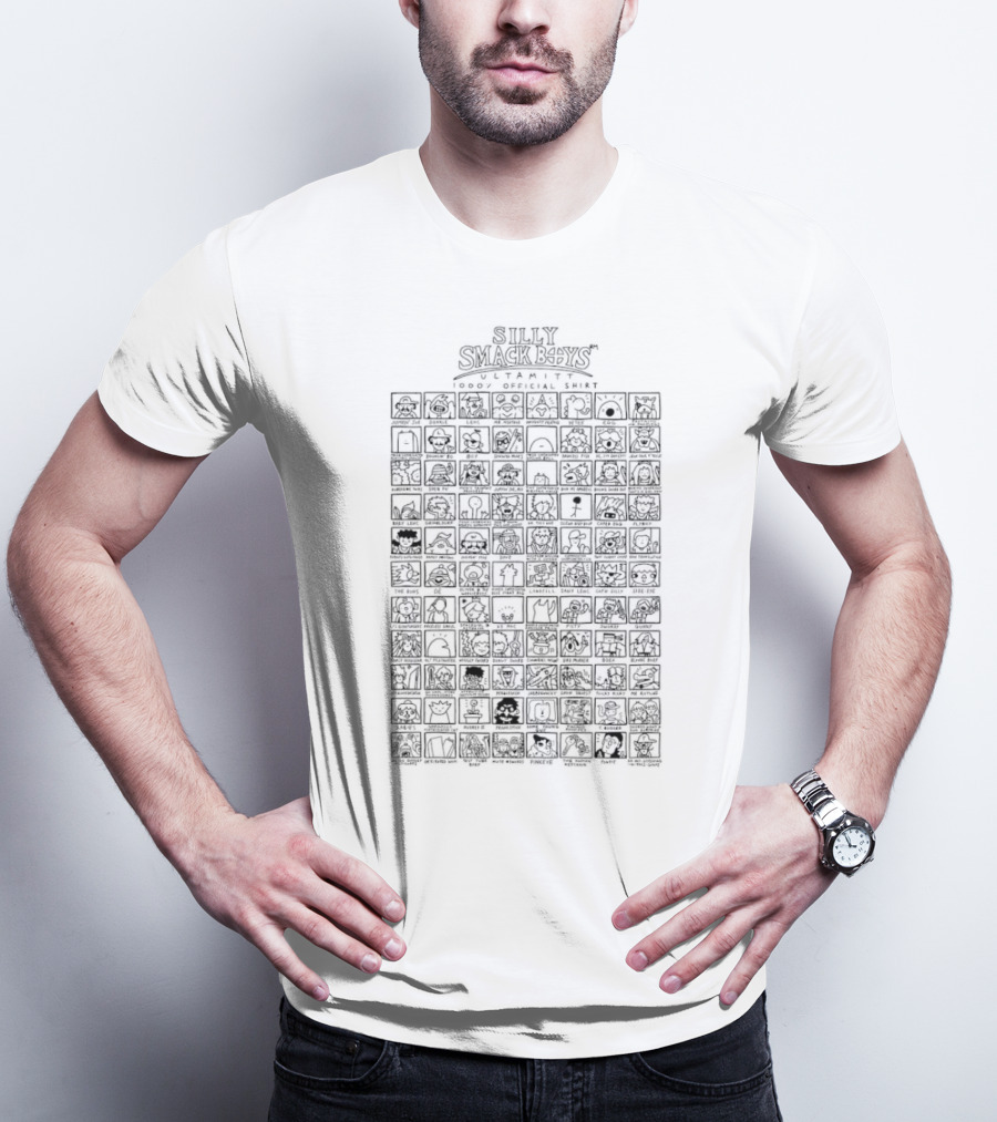 Super Smash Bros Ultimate Silly Smack Boys Ultamitt 100% T-Shirt