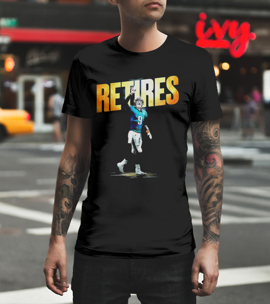 Philadelphia Eagles Nick Foles 9 Retires T-Shirt