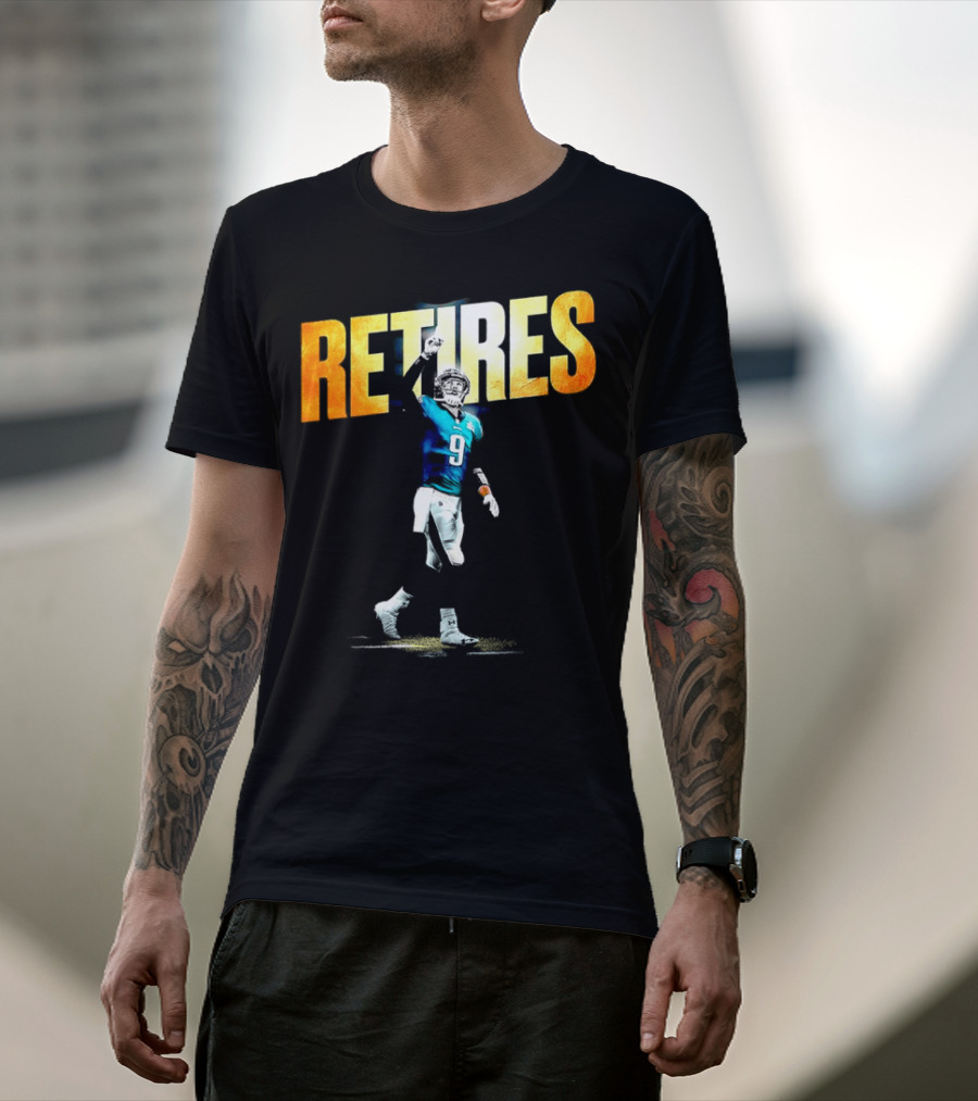 Philadelphia Eagles Nick Foles 9 Retires T-Shirt