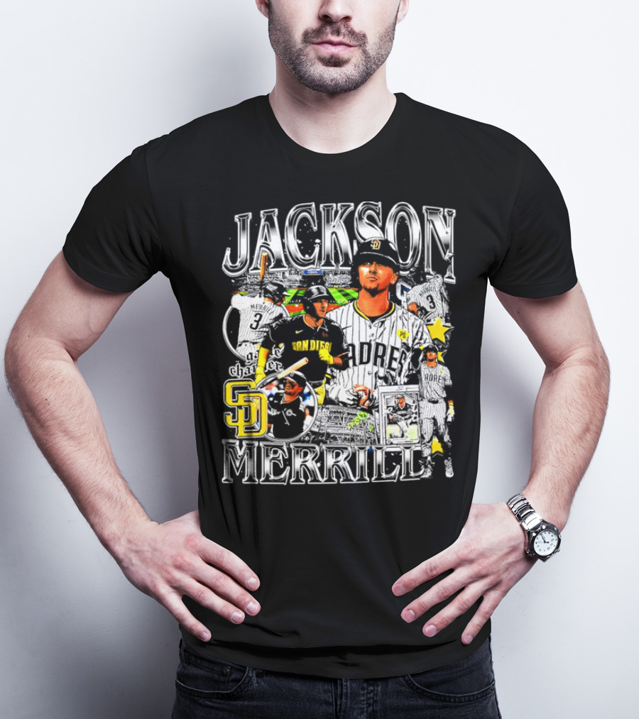 Jackson Merrill Padres SD Baseball T-Shirt