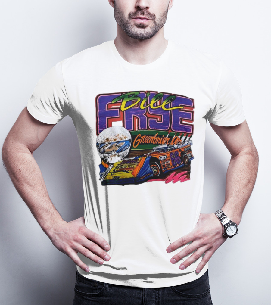 Bill Frye Greenbrier No.66 Dirt Late Model Car GRT Racing T-Shirt