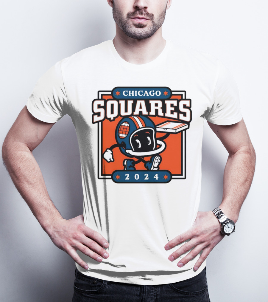 CHICAGO BEARS SQUARES T-Shirt